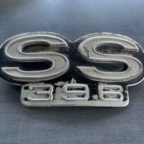 1967 CHEVROLET CHEVELLE SS 396 REAR PANEL EMBLEM VINTAGE OEM | eBay