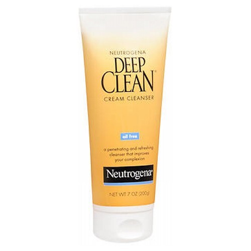 Deep Clean Oil Free Cream Cleanser 7 oz By Neutrogena | eBay