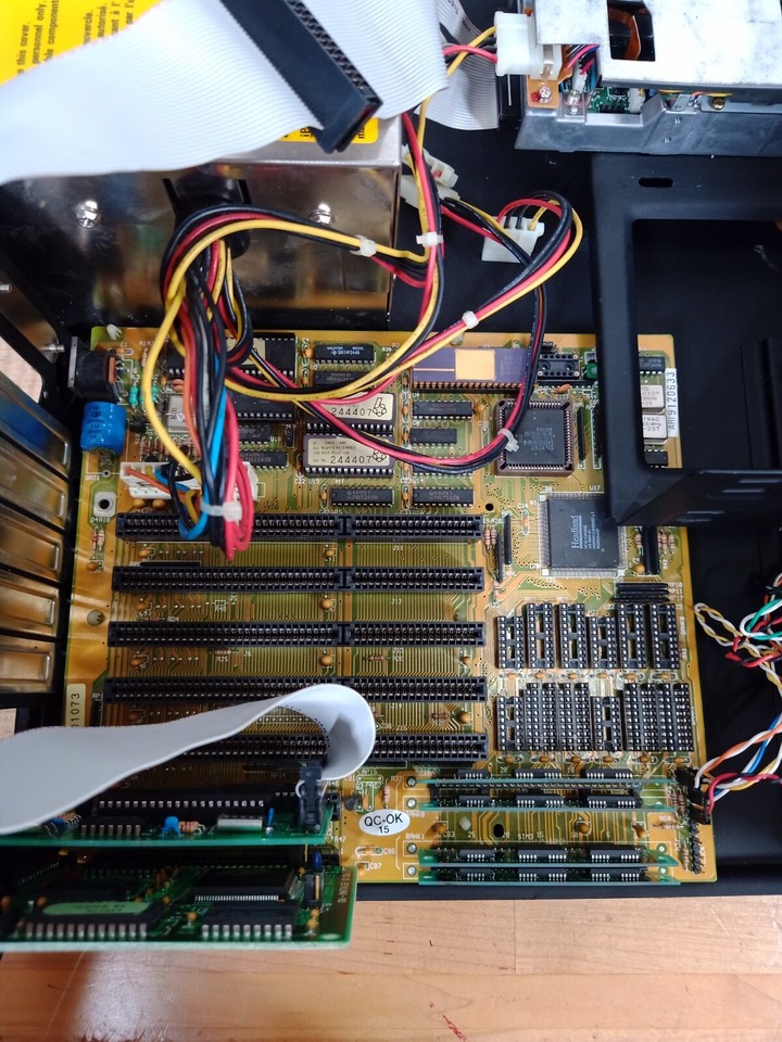 Vintage 286 Desktop Computer 80286 1 MB RAM 5.25" w/Packard Bell ...