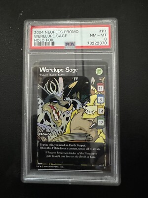 Werelupe Sage P1 Neopets TCG Holo Foil 2004 NM PSA: 8 | eBay