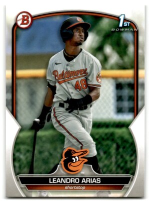 2023 Bowman Prospects Leandro Arias Baltimore Orioles #BP-84 | eBay