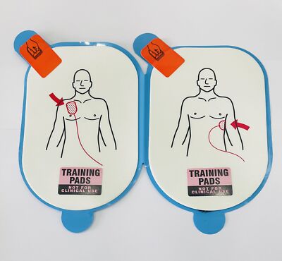 Pack of Adult AED Training Pad Replacement Train Pad of Philips Defib ...