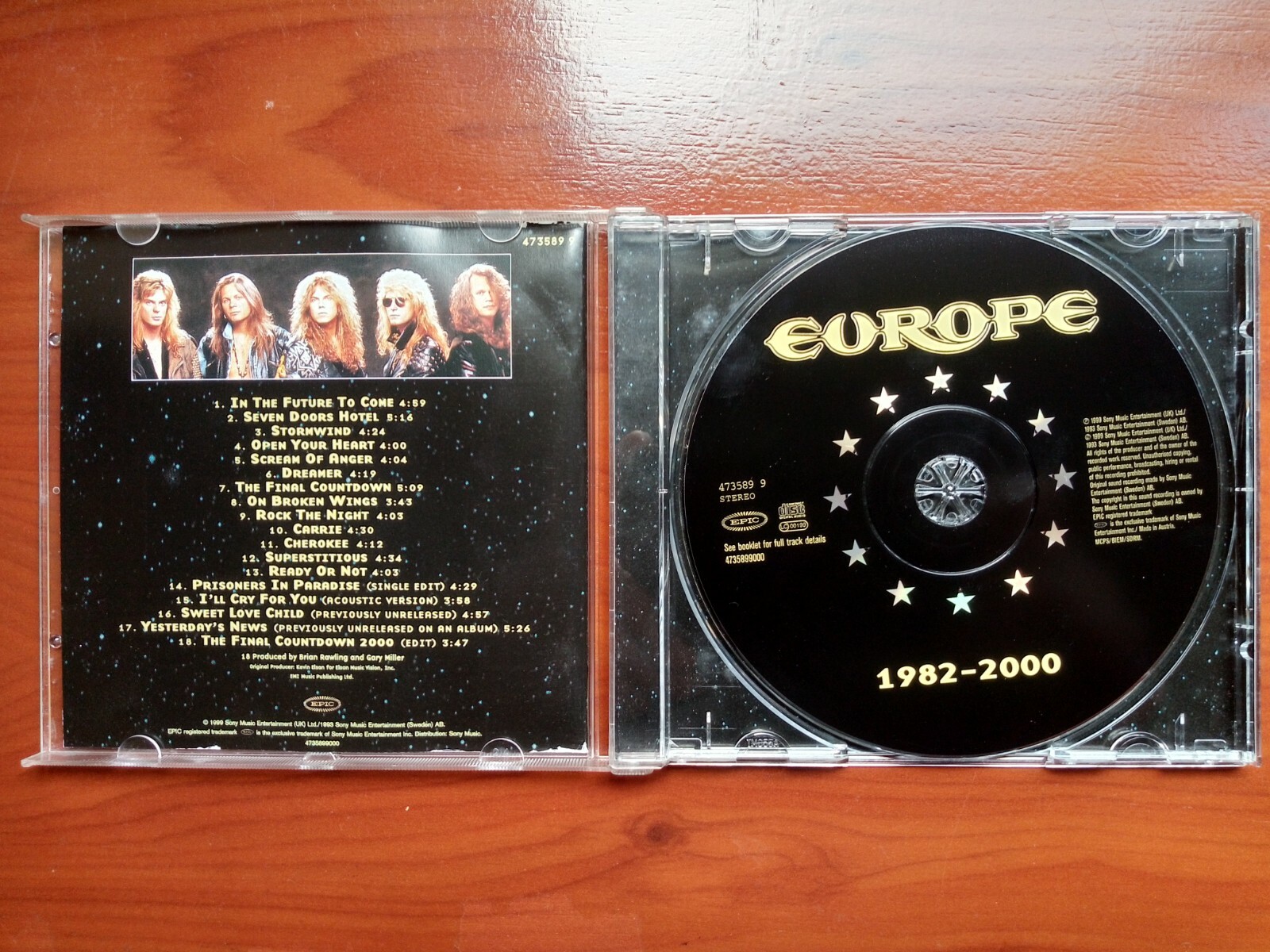 Europe 1982-2000 (CD) | eBay
