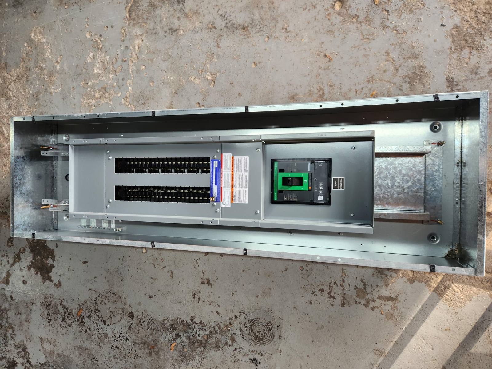 NQ442L4C - SQ D 400A AMP 208Y/120V 42SP 3PH/4W MB NQ COMPLETE ...