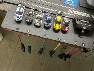 Scalextric Digital Set Up ,track,cars ,controllers And Power Supply | eBay