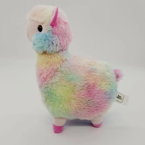 RAINBOW LLAMA ALPACA PLUSH 11" x 9" TOY Extra Soft & Silky Fortnite ...