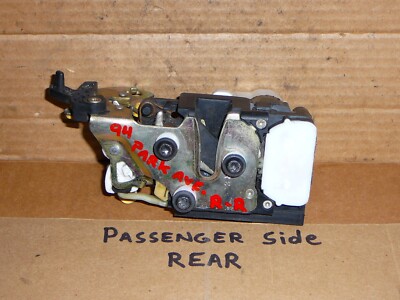 1991 - 1996 Park Avenue RIGHT REAR passenger side back Door Latch w ...