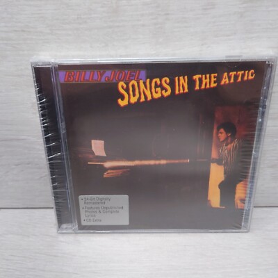 Billy Joel - Songs In The Attic [CD] New Sealed Sony Columbia ...