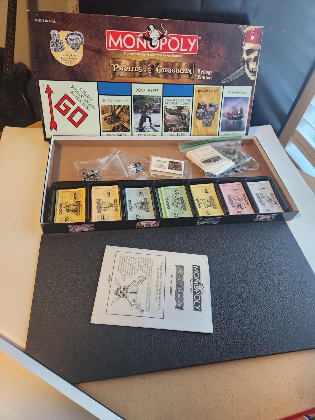 Monopoly Disney Pirates of the Caribbean Trilogy Edition Board Game ...