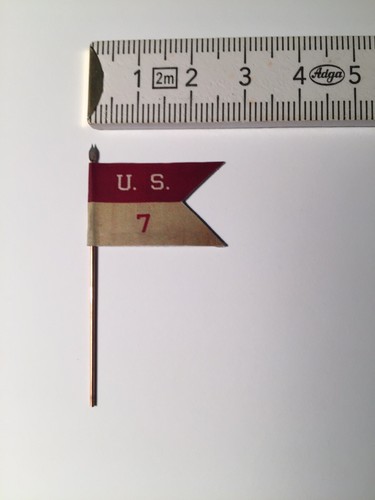 1133) 1x 28mm General Custer 7th US Cavalry Guidon Flag Little Bighorn ...