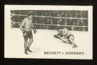 1923 The Rocket Famous Knock-Outs Boxing #9 Beckett v. Goddard EX/MT ...