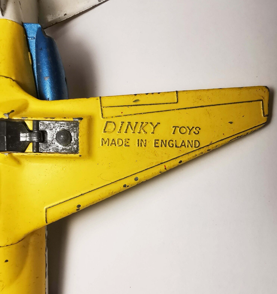DINKY TOYS HAWKER SIDDELEY 125 723 MECCANO LTD, VINT ENML PNTD DIECAST ...