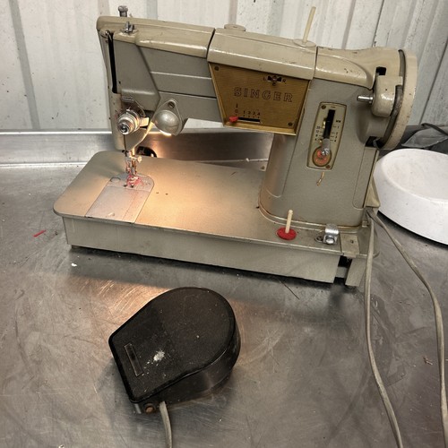 Vintage Singer 317 Sewing Machine Heavy Duty Electric Retro | eBay UK