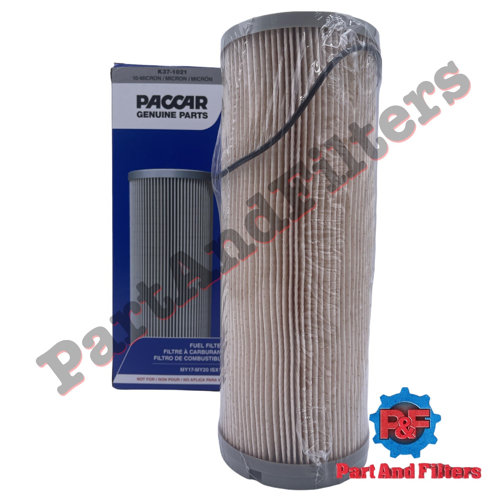 GENUINE PACCAR K37-1021 FUEL FILTER / K371021 | eBay