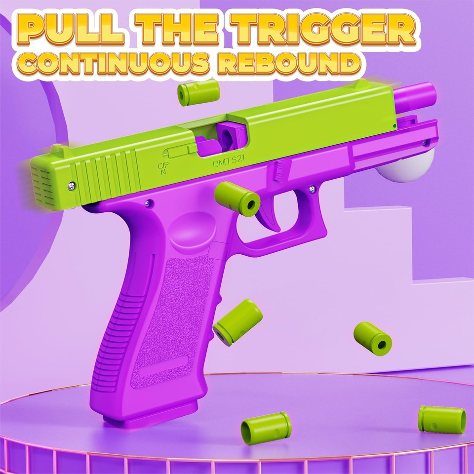 Fidget Toys, Non-Firing Toy Pistol Can be Loaded But Can't be Fired ...