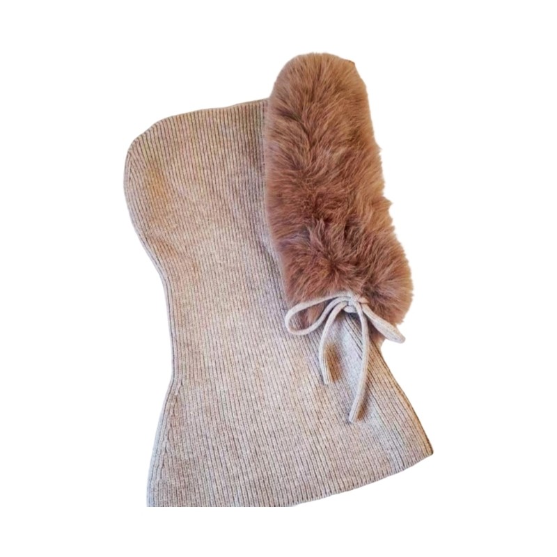 Thicken Knitted Trapper Hat Stylish Cap for Cold Weather Insulated for ...