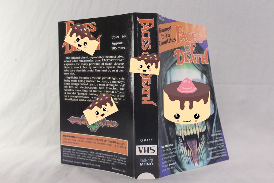 Cakes of Health 1978 VHS Tape PAL Horror Faux Documentary Mockumentary ...