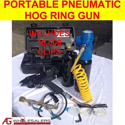 Portable Pneumatic Co2 C24 Hog Ring C Clip Gun Low Air Requirements ...