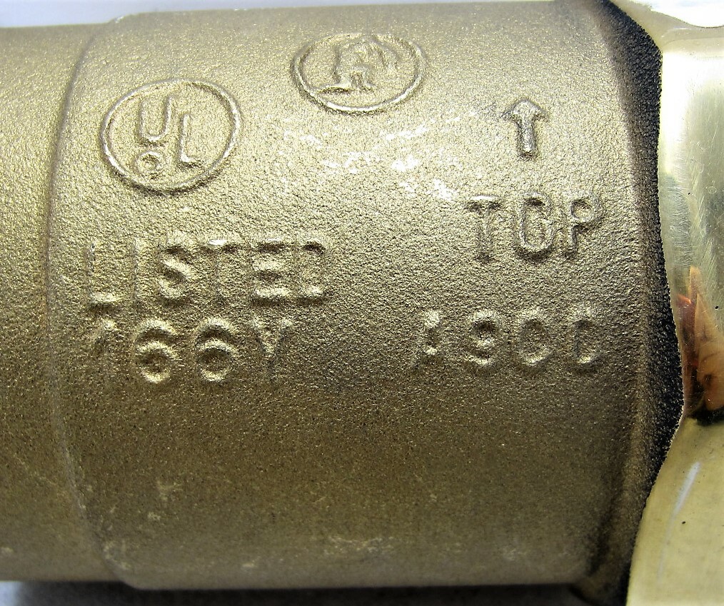 Auto Spkr 300 PSI Back Flow Preventer 166Y A90C | eBay