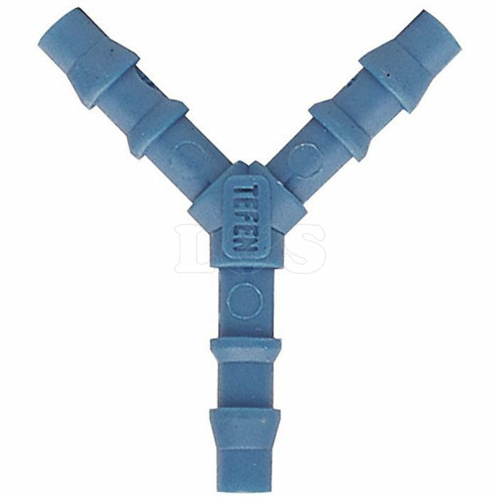 6mm Blue Plastic Plastic Y Shaped Hose Connector | eBay