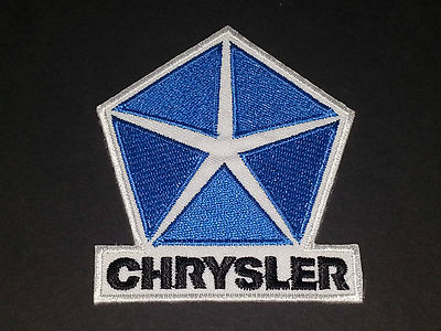 Motorsport Motor Racing Car Patch Sew / Iron On Badge:- Chrysler | eBay