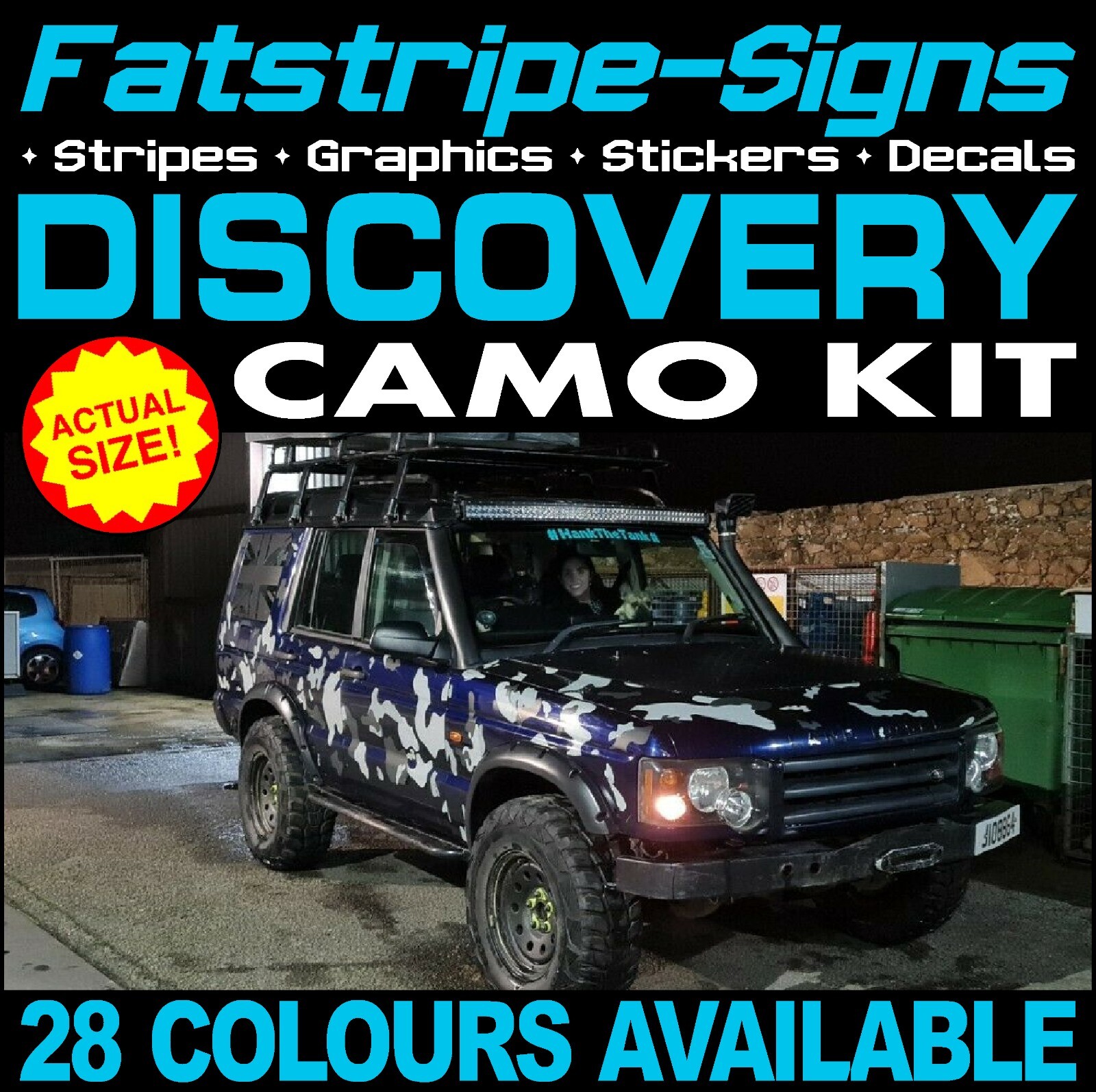 LAND ROVER DISCOVERY 3 4 DISCO CAMO KIT GRAPHICS STICKERS DECAL ...