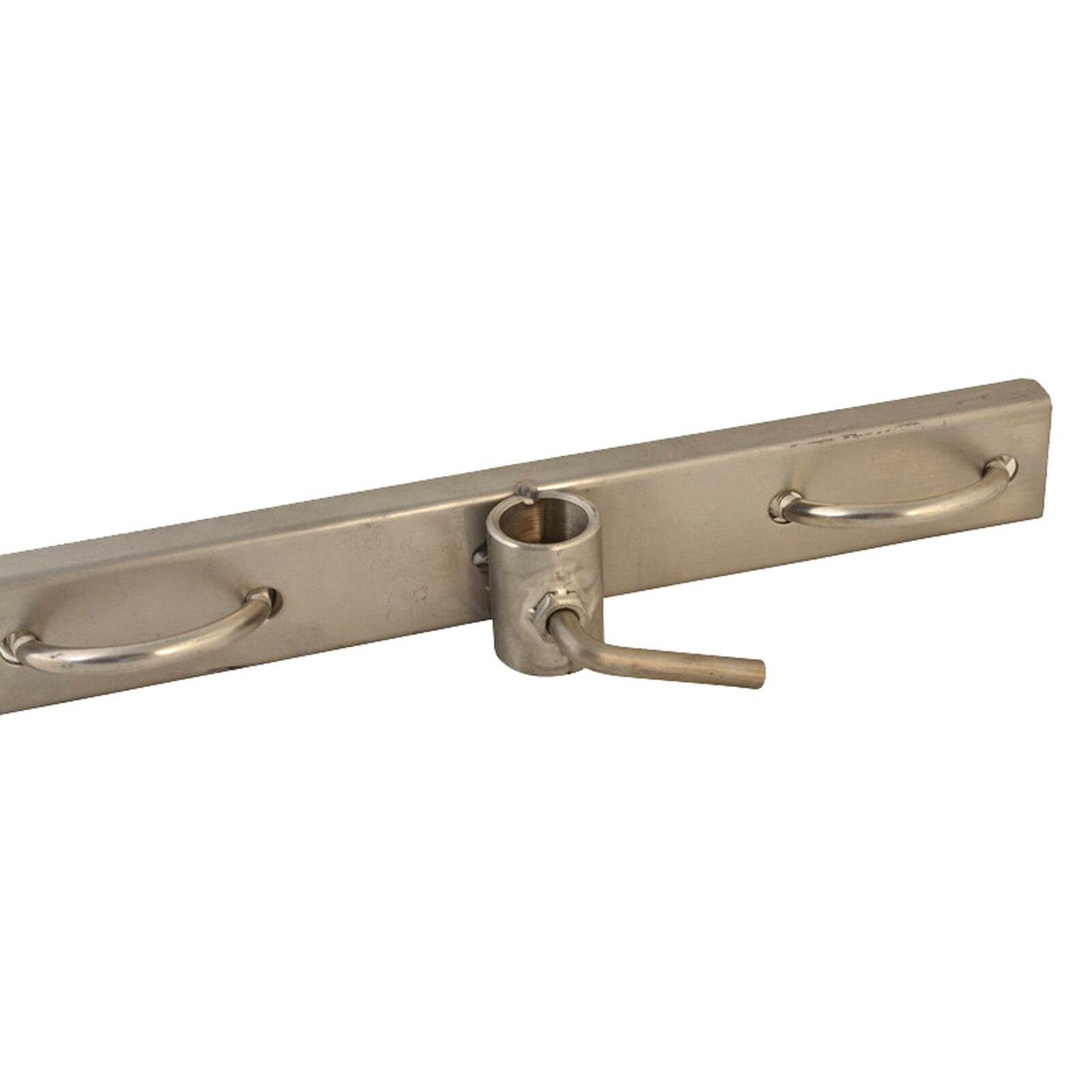 New S/S Round Leg Bracket for BBQ Spit Rotisserie - suits 22mm round ...