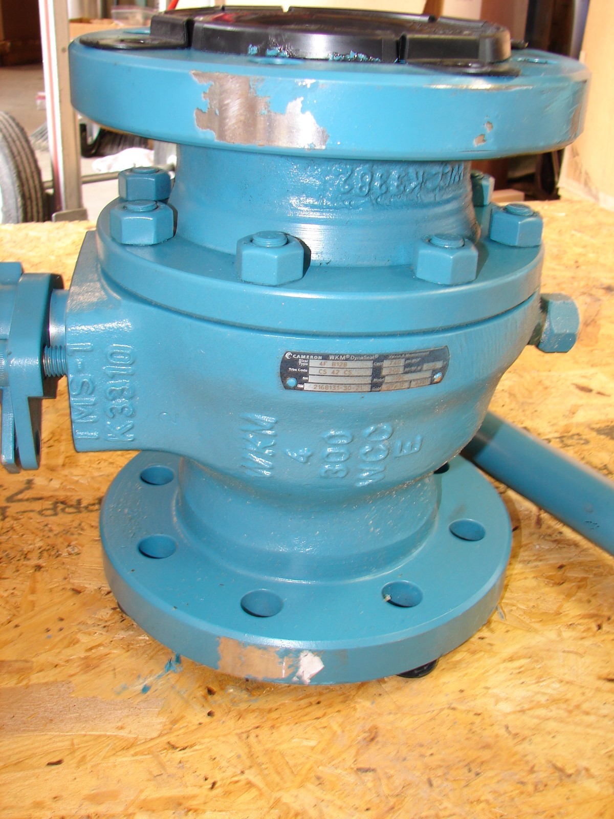 *NEW* Cameron WKM DynaSeal 4" x 4" 4F-B128 Floating Ball Valve 310C | eBay