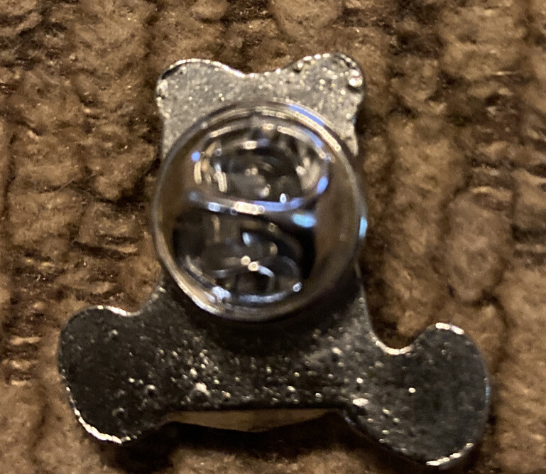 Collectible Pin: HH Teddy Bear Design Cute Silver Tone jewelry | eBay