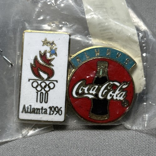 Set of 3 Coca-Cola 1996 Atlanta Olympics Lapel Pins | eBay