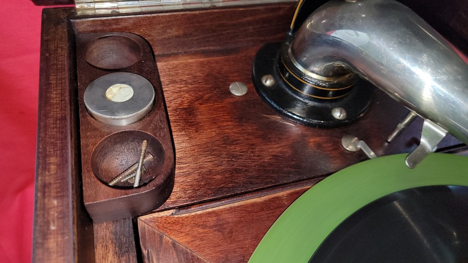 Antique Victor VV-IX Table Top Victrola Mahogany Phonograph | eBay