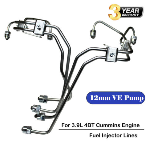 12mm VE Pump Diesel Fuel Injector Lines for 3.9L 4BT Cummins Engine | eBay