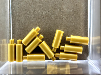 Lego Parts Lot x (10) ~ Pearl Gold Minifigure, Utensil Candle ~ No ...
