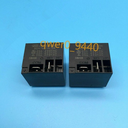 10Pcs New Xinchuangzhi Relay SCH-T91-1A-12S 4-pin 30A240VAC coil 12VDC ...