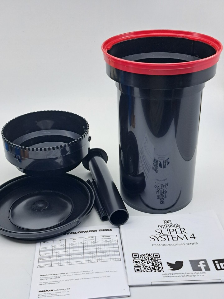 Paterson PTP116 Super System 4 - Film Developing Tank | eBay