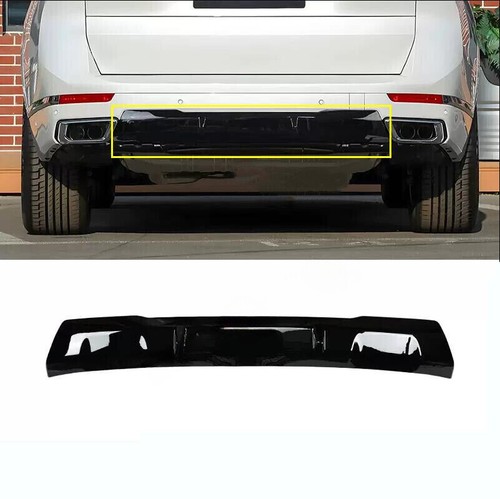 Gloss Black For BMW X7 G07 2019-24 Rear Bumper Board Skid Plate Bar ...
