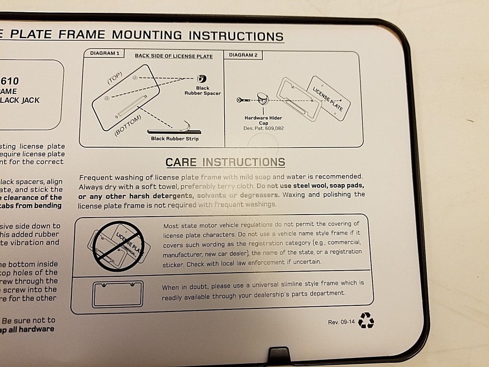 RANGE ROVER UNION JACK LICENSE LICENSE PLATE FRAME - LRN61610 | eBay