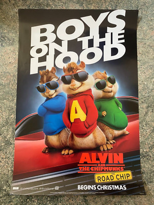Boys on the hood Alvin and the chipmunks road chip movie Poster 2015 ...