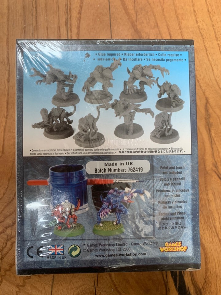 Warhammer 40k Alien Attack Tyranid Starter Set Box SF043Sealed NOS OOP ...