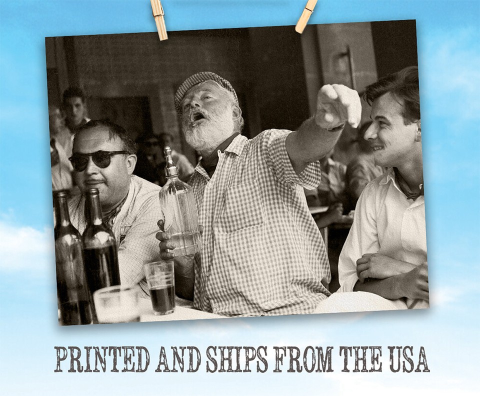 Poster - Hemingway Bar Photo - Choose Unframed Poster or Canvas | eBay