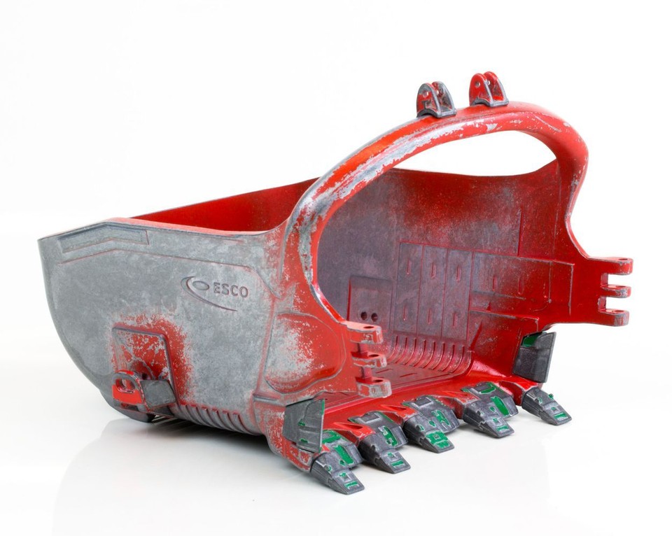 Drake Australian Load ESCO 155 Cubic Yard ProFill Dragline Bucket Worn ...