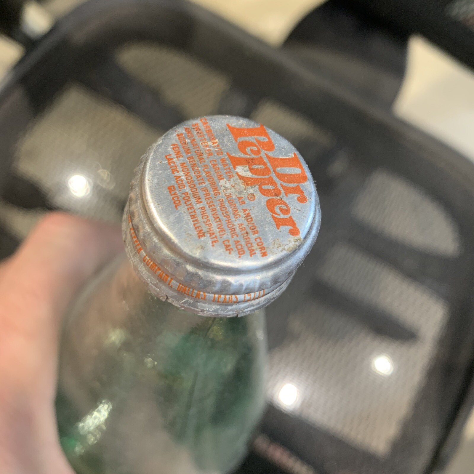 RARE 32 oz.1974 Dr Pepper Watergate "bug" Bottle 3rd shift | eBay