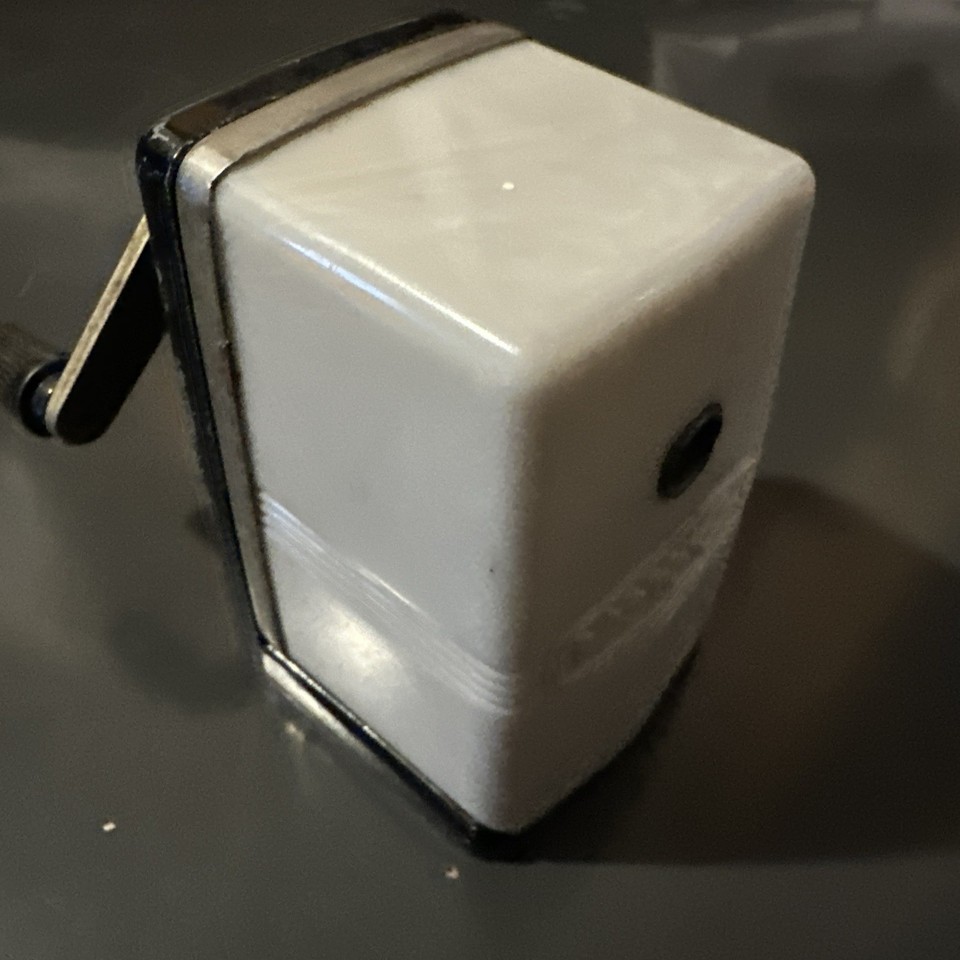 Vintage Bostonette Gray Pencil Sharpener Made in U.S.A. Boston Works ...