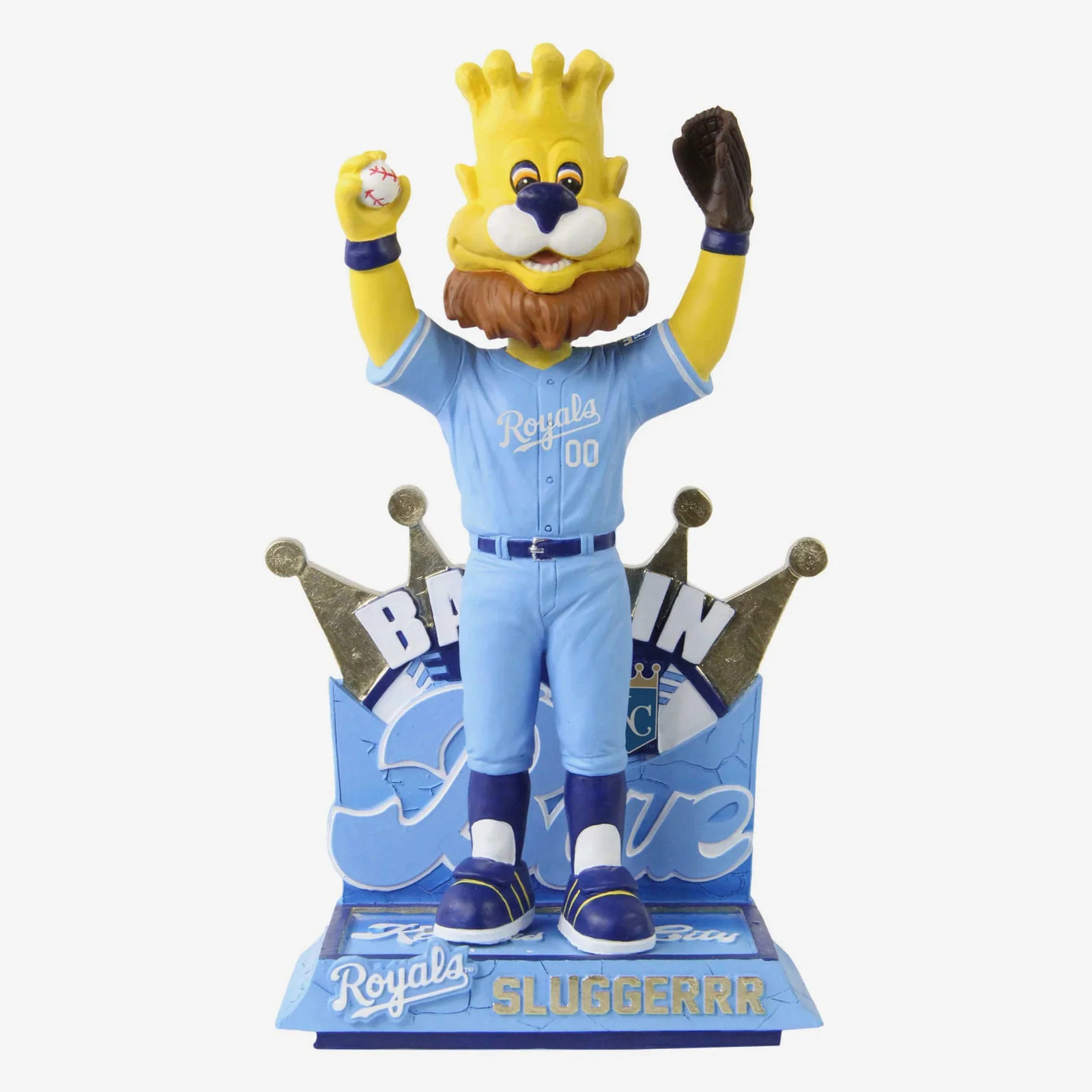 Sluggerrr Kansas City Royals Retro Jersey Powder Blue Uniform ...