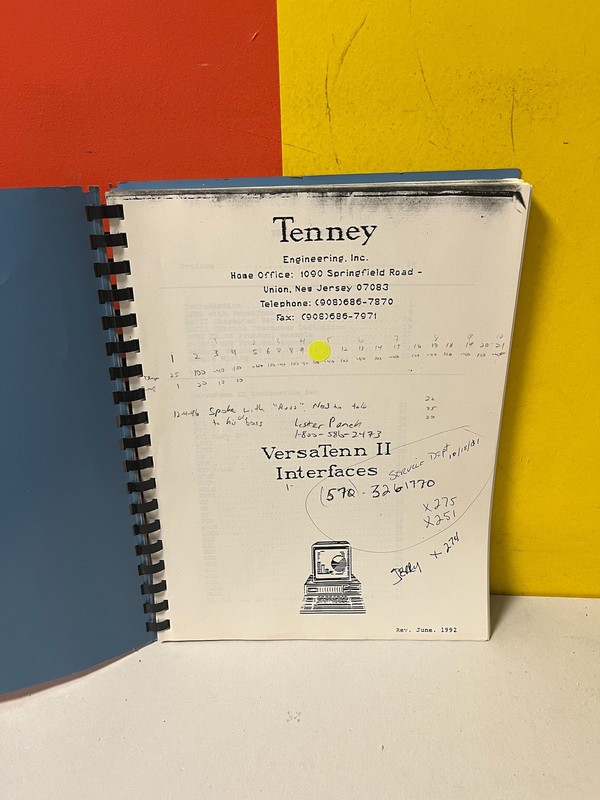 Tenney 908 VersaTenn II Instruction Manual | eBay