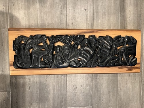 Haida Indigenous Wall Plaque Artwork Large 25” So Beautiful Art ...