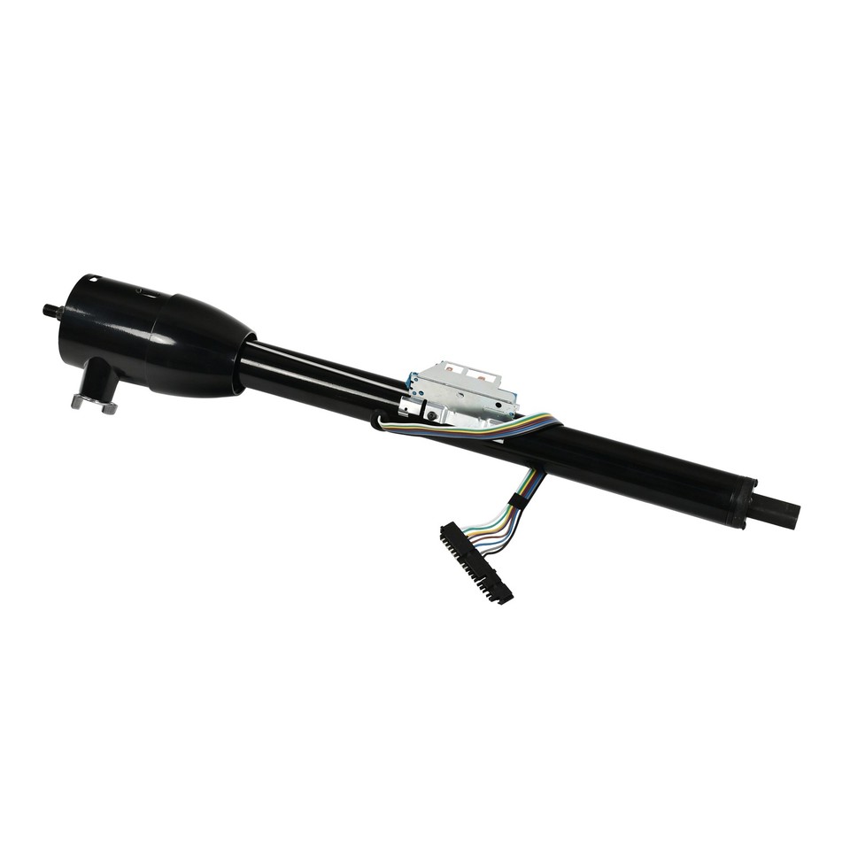 32" Manual Stainless Steel Steering Column & Adapter Kit w/ Ignition ...