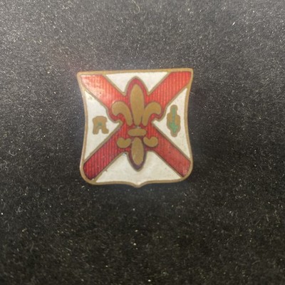 Original WW2 US Army 174th Infantry Regiment DUI Crest Screw Back ...