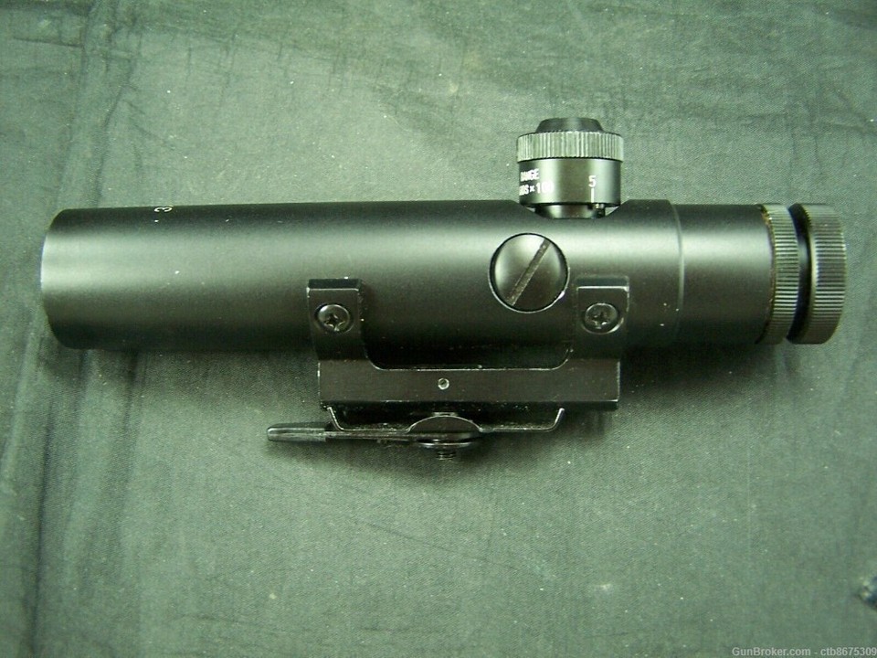 Rifle Handle Scope 3x20 with Lens Covers Colt Style | eBay