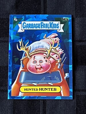 2021 Topps Garbage Pail Kids GPK Chrome SAPPHIRE Hunted Hunter 142b | eBay